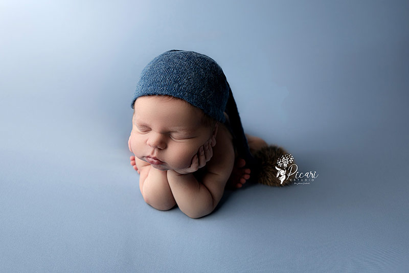 Cómo hacer la Froggy Pose en una sesión con recién nacido